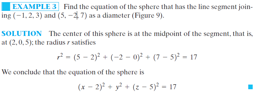 Chapter 11 Geometry in Space and Vectors