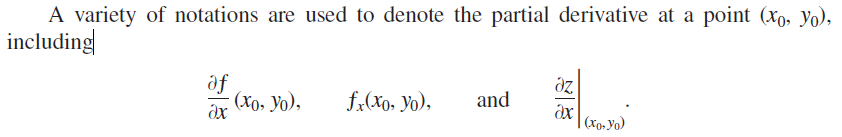 Chapter 12 Derivatives for Multivariable Functions