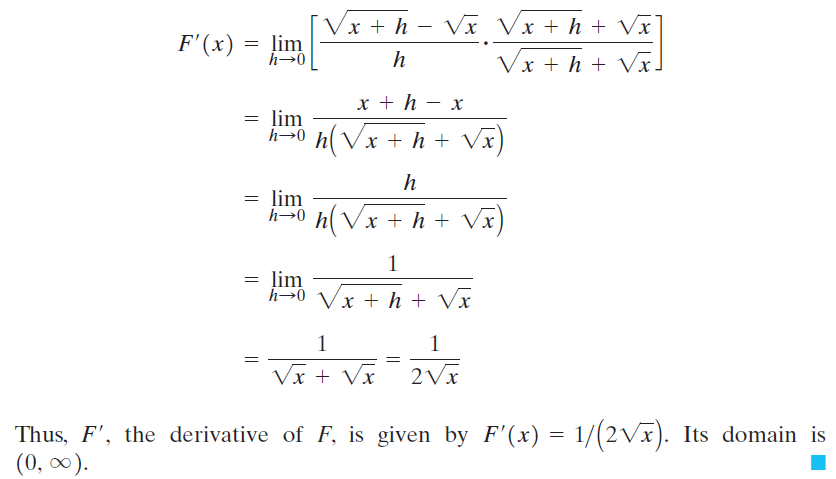 Chapter 3 The Derivative