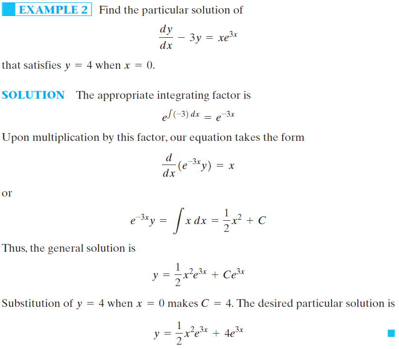 Chapter 7 Techniques of Integration and Differential Equations