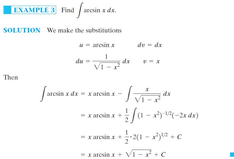 Chapter 7 Techniques of Integration and Differential Equations