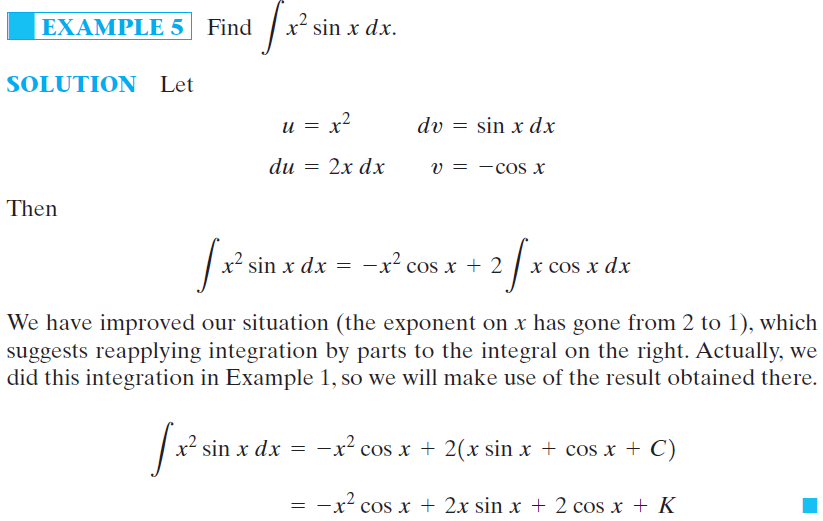 Chapter 7 Techniques of Integration and Differential Equations