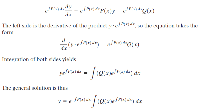 Chapter 7 Techniques of Integration and Differential Equations